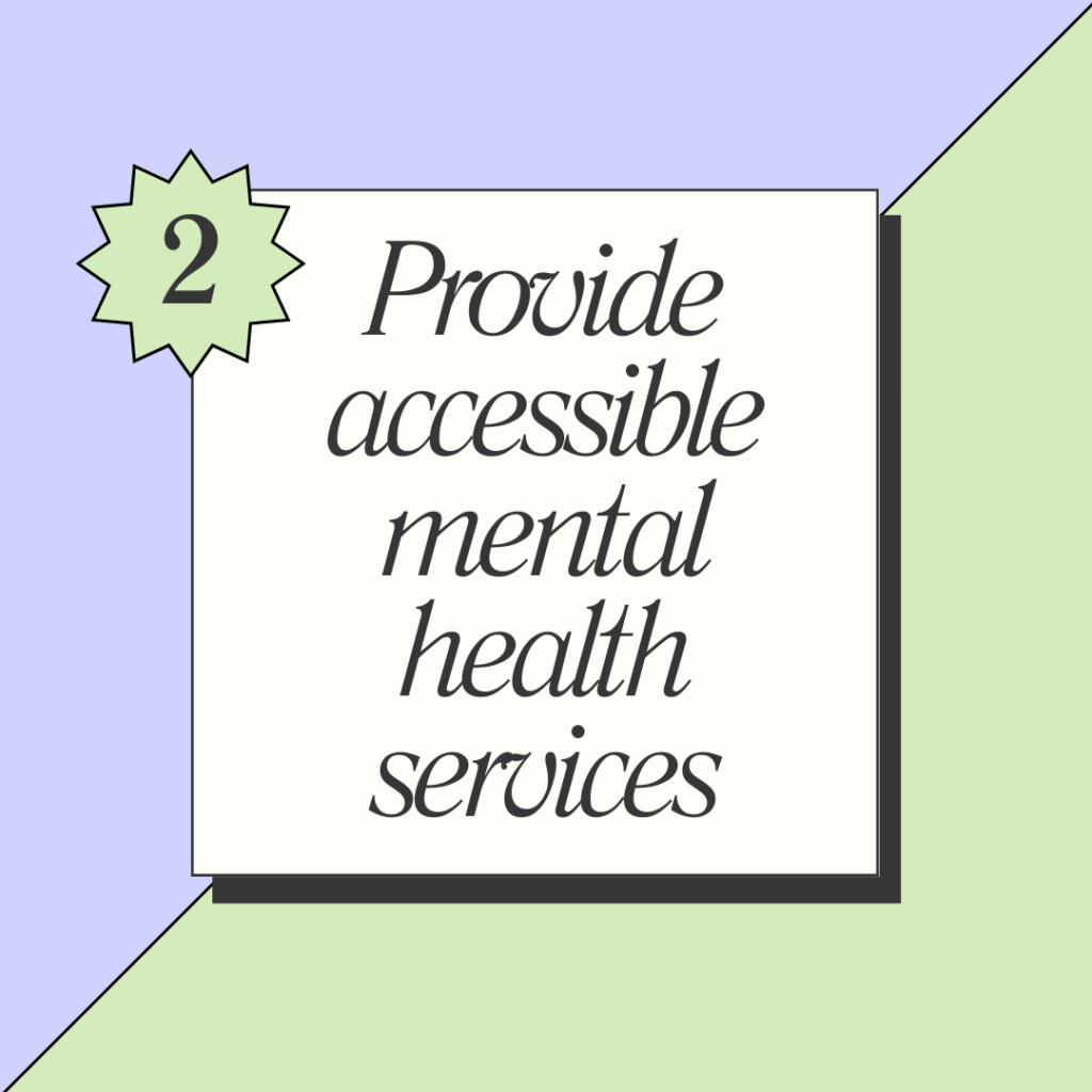 Addressing the intersectionality between mental health concerns and ...